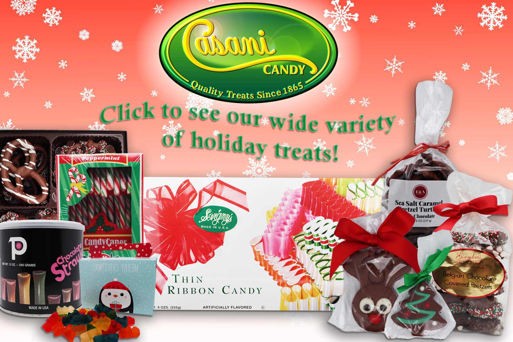 Christmas Products 2025 – Casani Candy Co.